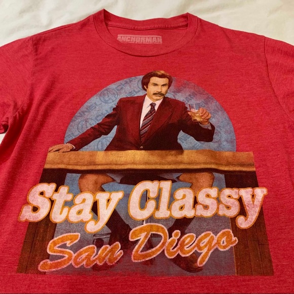 Anchorman | Shirts | Anchorman No Pants Classy Tshirt | Poshmark
